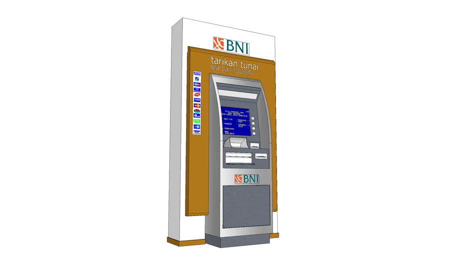 ATM BNI Enscape Ready | 3D Warehouse