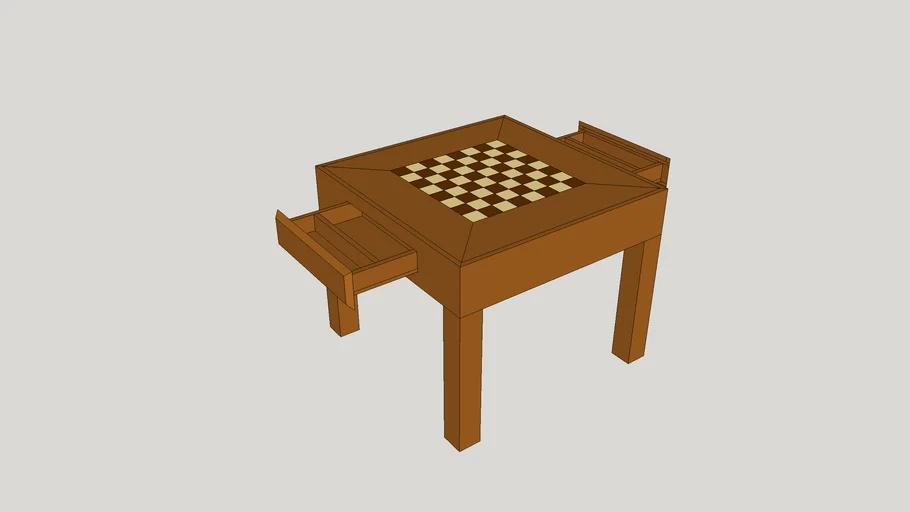 chess table | 3D Warehouse