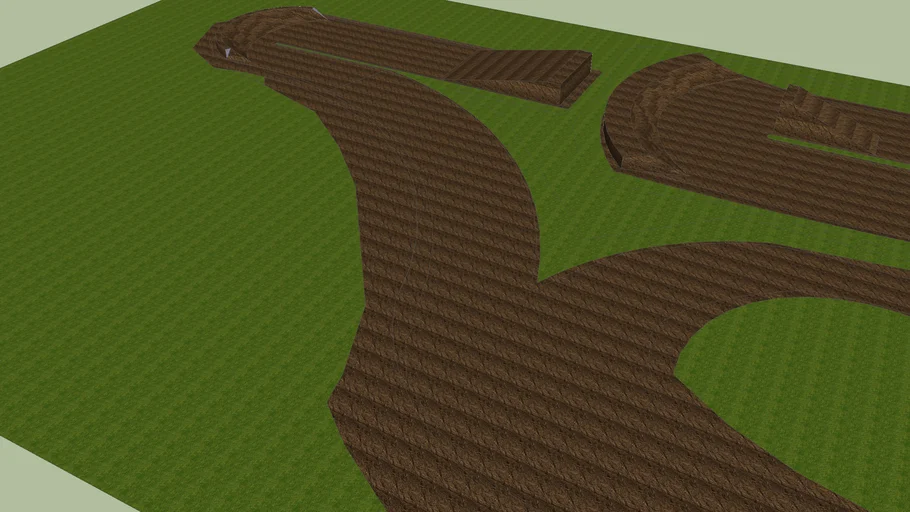 My first dirtbike track for mx simulator! | 3D Warehouse