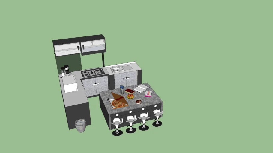 Kitchen Set | 3D Warehouse