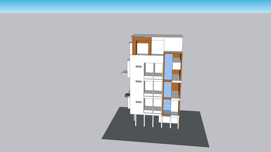 Fachada edificio 3 | 3D Warehouse