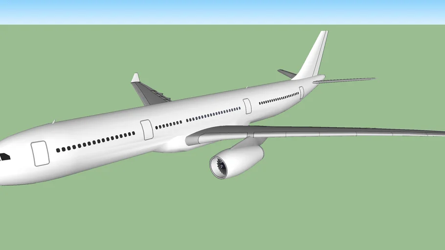 Template - Airbus A330-300 | 3D Warehouse