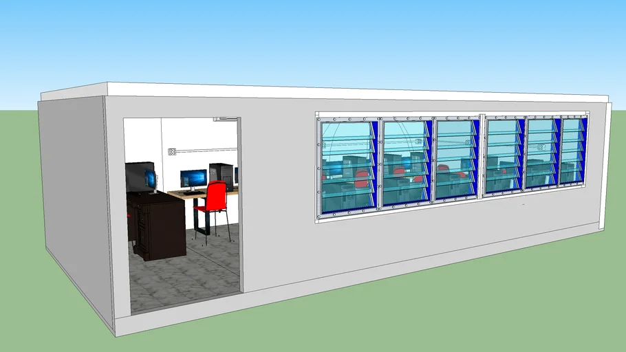 Lab Komputer | 3D Warehouse