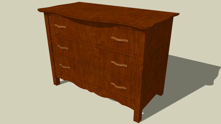 Chest of drawers, Commode | 3D Warehouse
