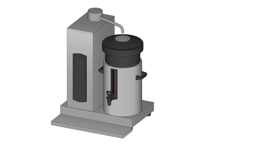 Metos Koffiezetmachine combi-line CB 1x5WR | 3D Warehouse