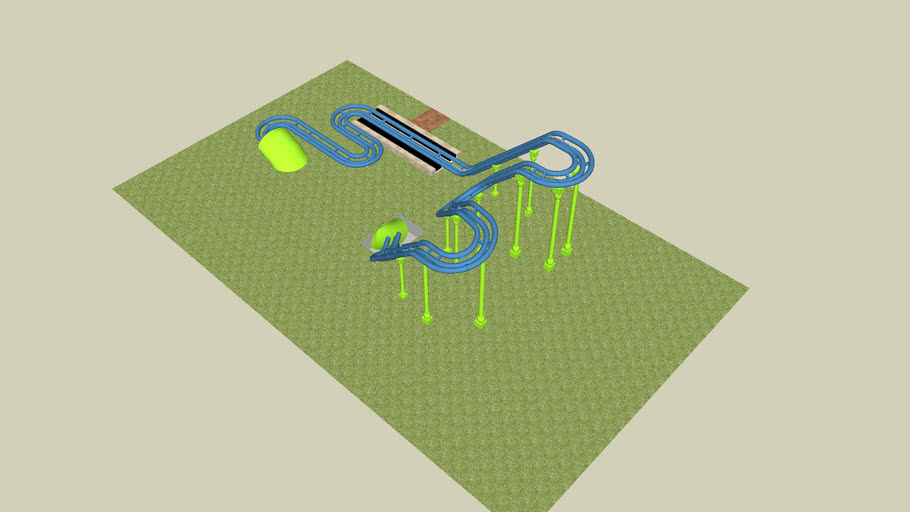 Roller coaster Animation 2 | 3D Warehouse