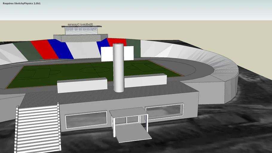 FC Dunarea Stadium | 3D Warehouse