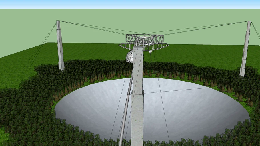 Arecibo observatory | 3D Warehouse