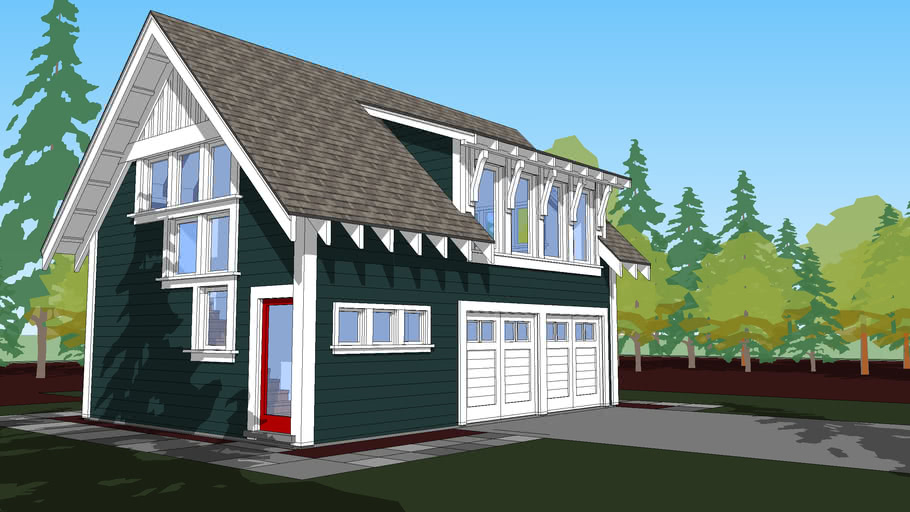 Studio & Garage Concept | 3D Warehouse