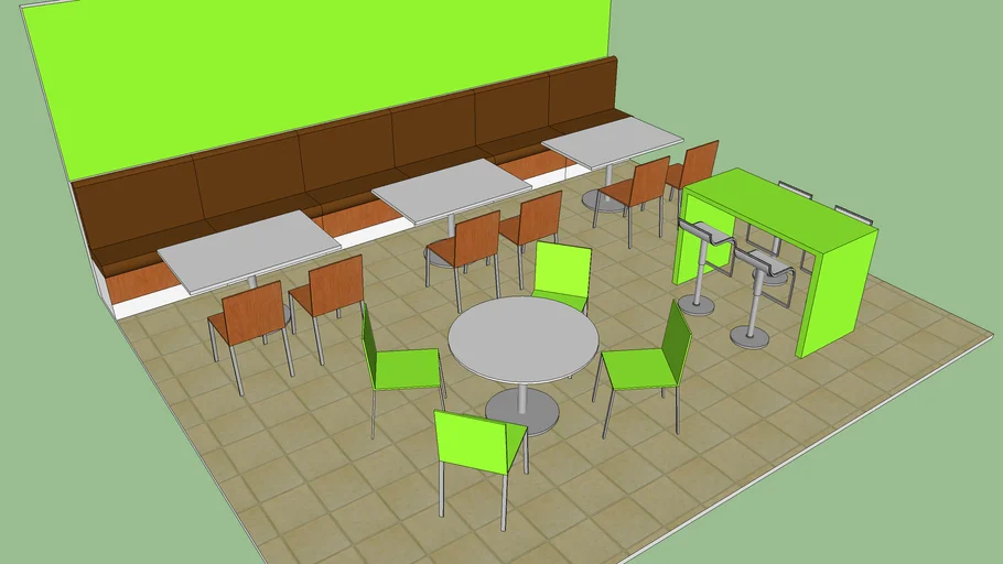 Eating area | 3D Warehouse