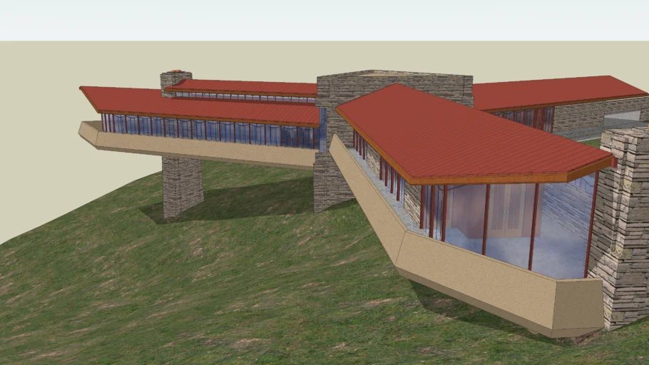 Hillside House | 3D Warehouse