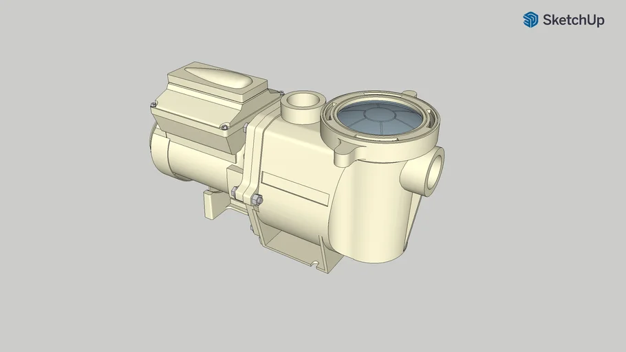 Pentair IntelliFlo VSF Swimming Pool Pump | 3D Warehouse