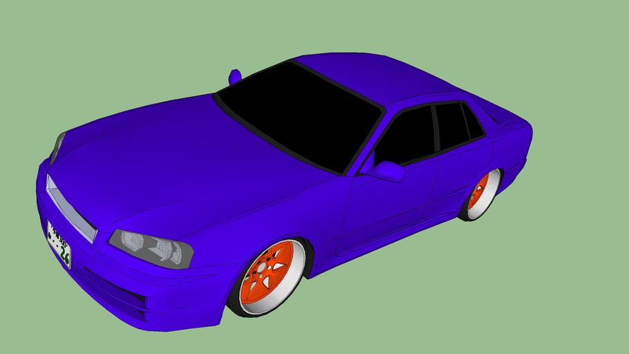 Nissan Skyline ER34 | 3D Warehouse