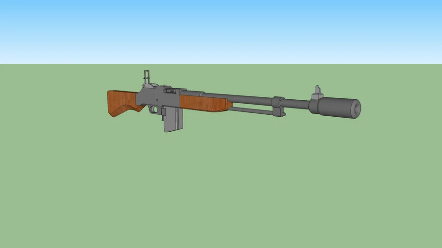 Browning Automatic Rifle (BAR) | 3D Warehouse