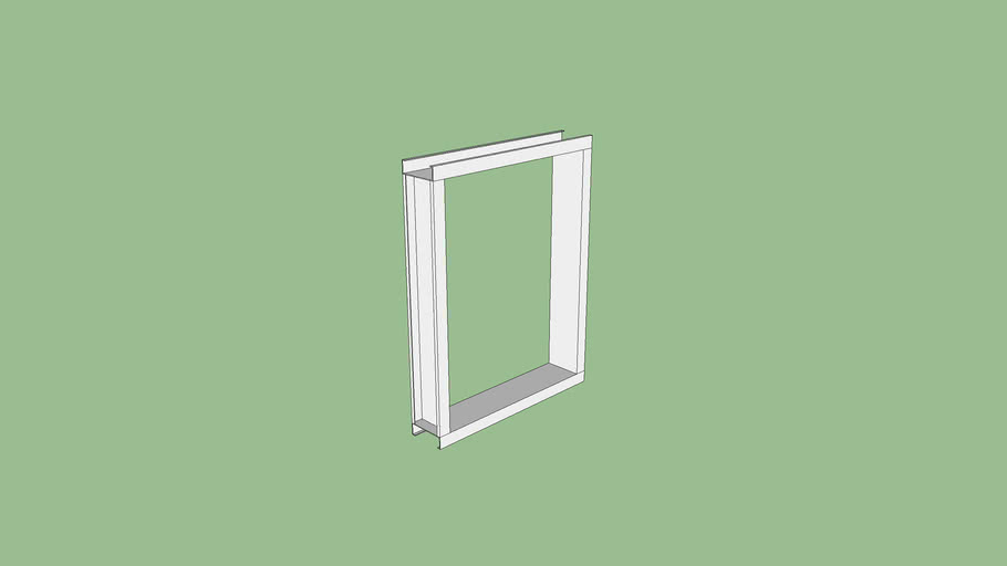 3'x4' Window Frame | 3D Warehouse