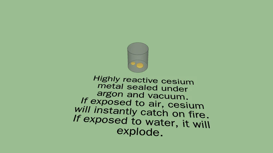 Cesium Metal | 3D Warehouse