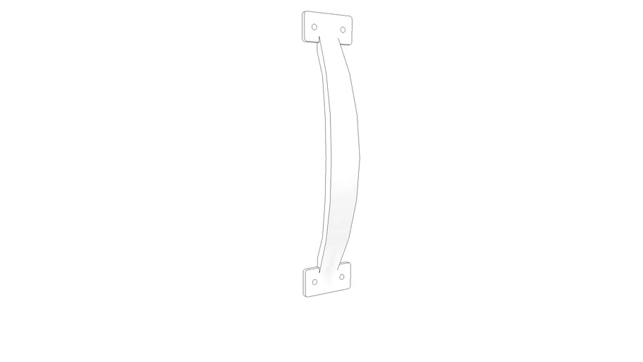 Low Poly Utility Pull Handle | 3D Warehouse