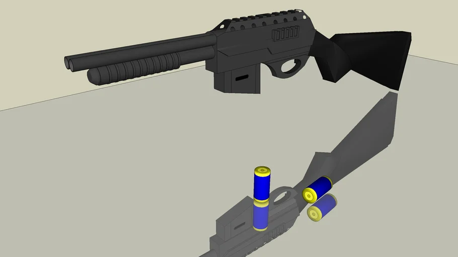 SHORT BARREL SHOTGUN | 3D Warehouse