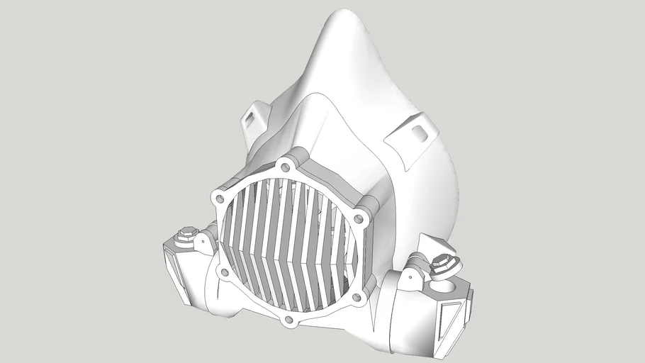 COVID-19 VALVE FACE MASK | 3D Warehouse