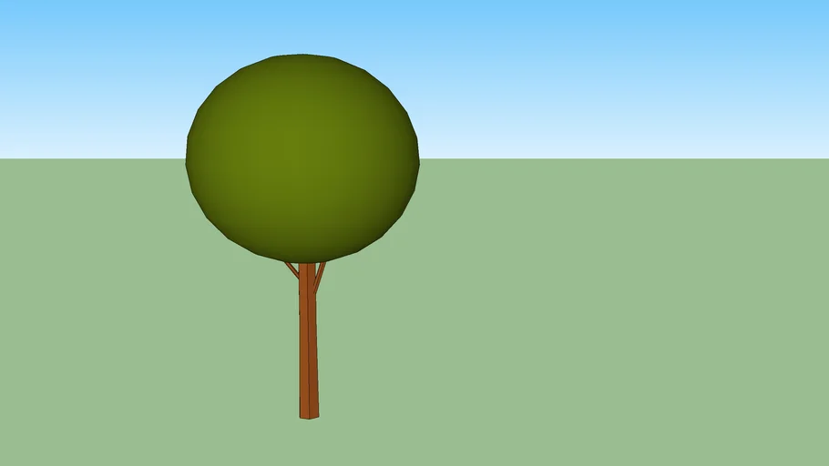 arbre simple | 3D Warehouse