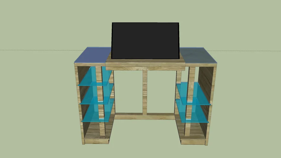 desk. touch screen | 3D Warehouse