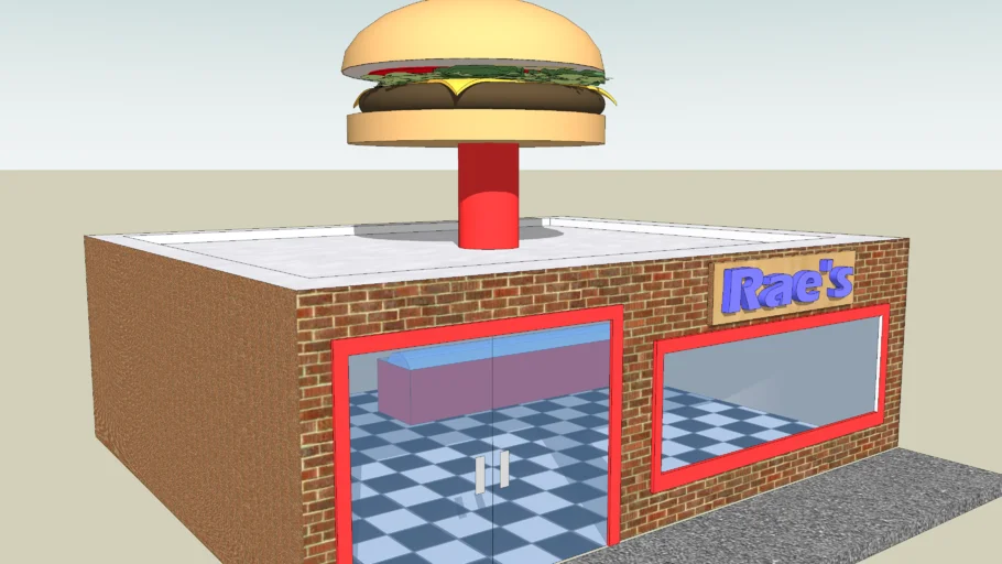 Rae's Fast Food | 3D Warehouse