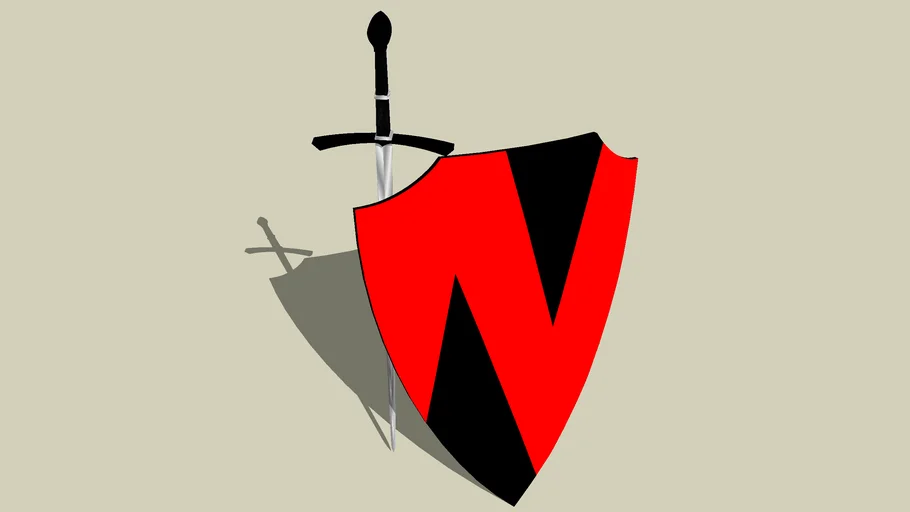 Shields - Medieval Shield and sword | 3D Warehouse