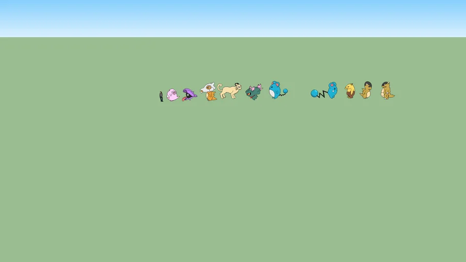pokemon 2D | 3D Warehouse
