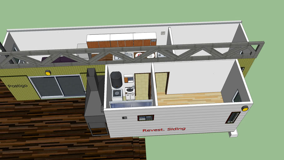 Casa 45m2 Balneario Solis | 3D Warehouse