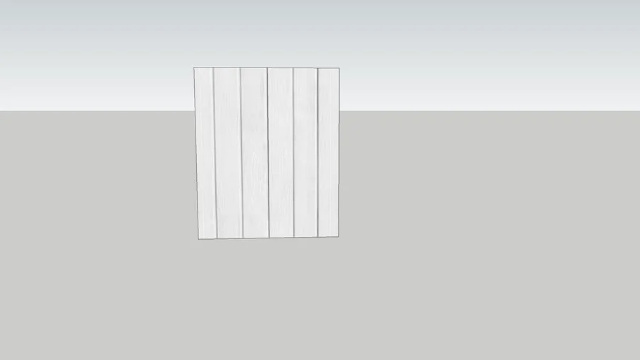 vertical panneling1 | 3D Warehouse
