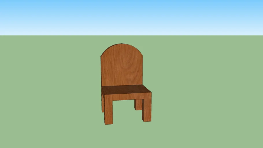 First Chair | 3D Warehouse