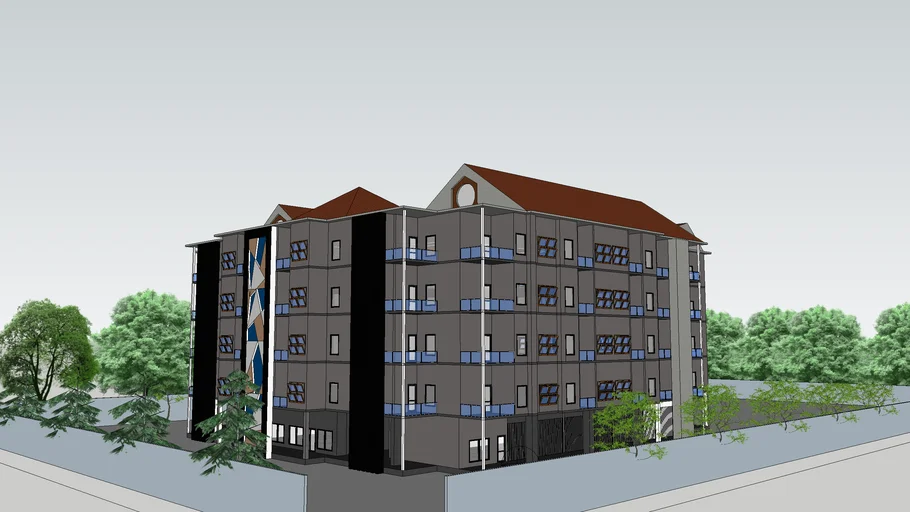 Rumah susun | 3D Warehouse