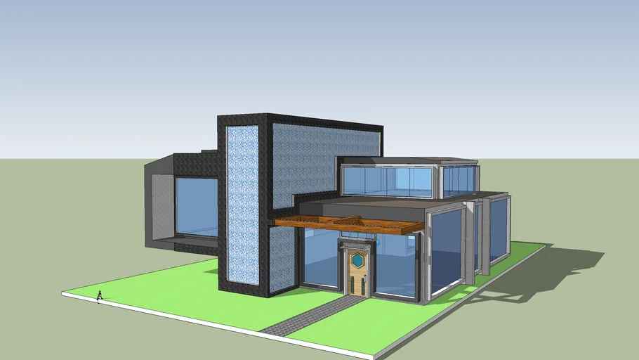 modern house | 3D Warehouse