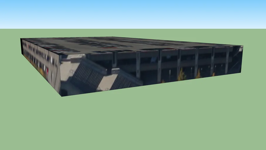 Sunset Transit Center Parking Garage | 3D Warehouse