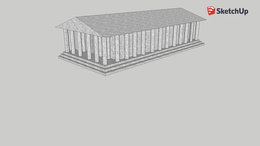 Greek Temple take 2 | 3D Warehouse