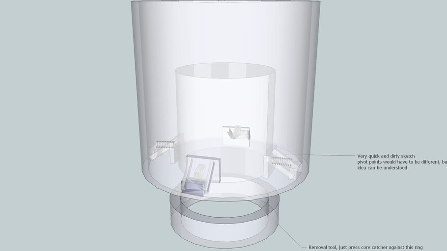 core catcher sketch | 3D Warehouse
