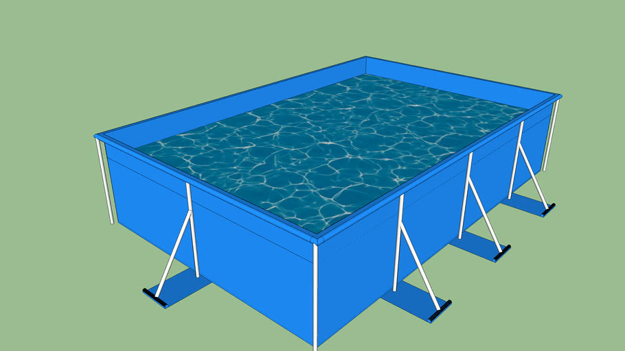 Alberca Piscina Rectangular armable | 3D Warehouse