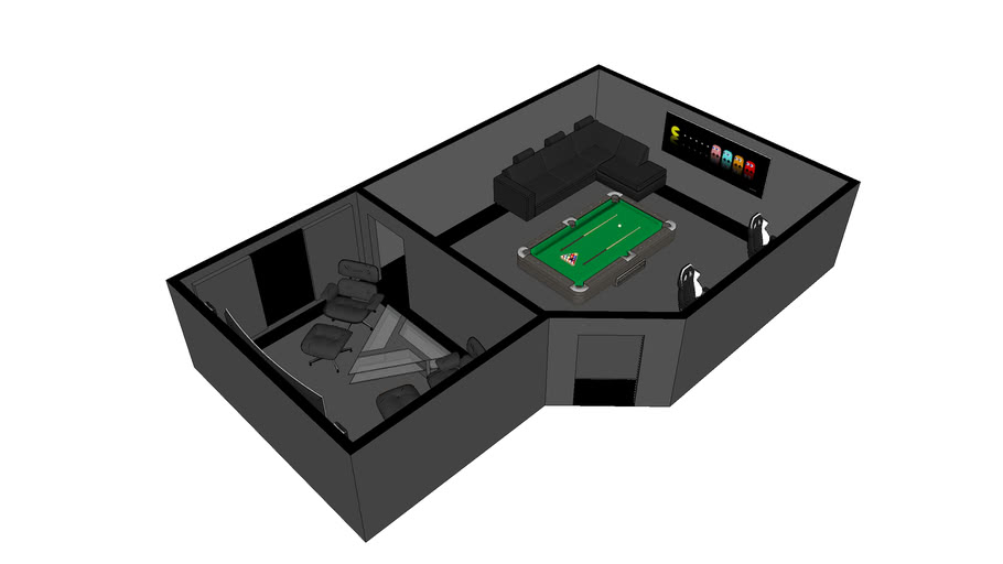 Man Cave | 3D Warehouse