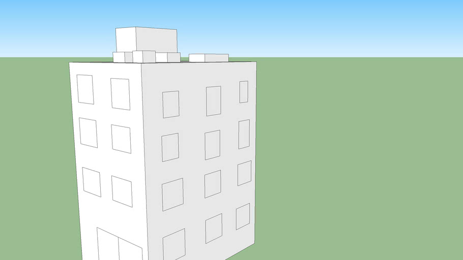 edificio simple | 3D Warehouse