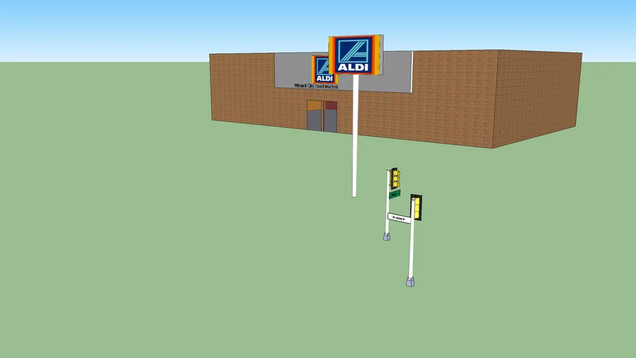 Aldi's Wizard city food market | 3D Warehouse