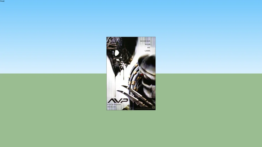 AVP: Alien vs Predator - One Sheet Movie Poster 27X40 Double Sided ...