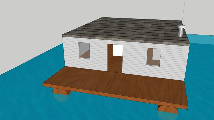house boat | 3D Warehouse