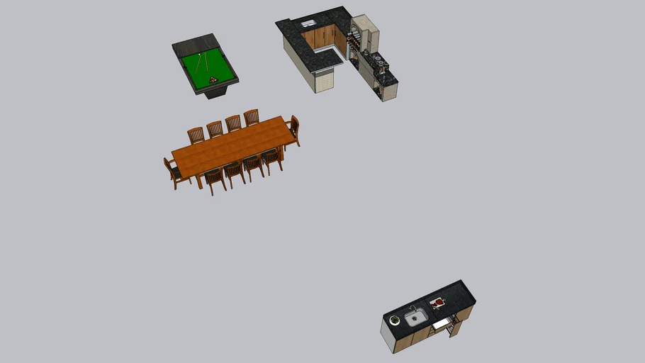 quiosque modelo | 3D Warehouse