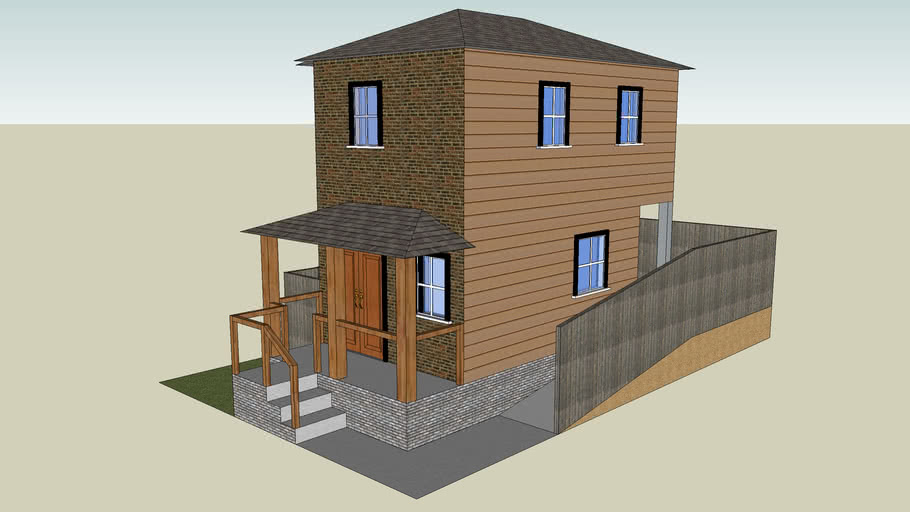 Scaled House | 3D Warehouse