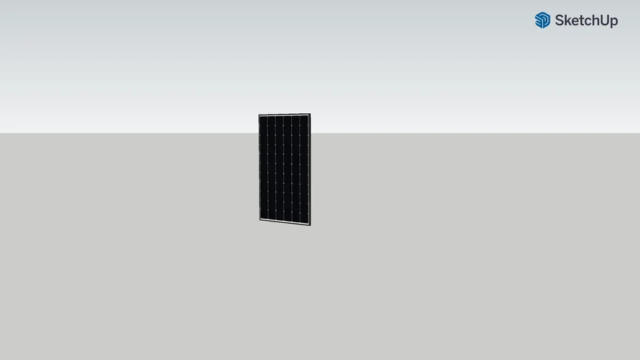 Modulo FV Perc 335Wp | 3D Warehouse