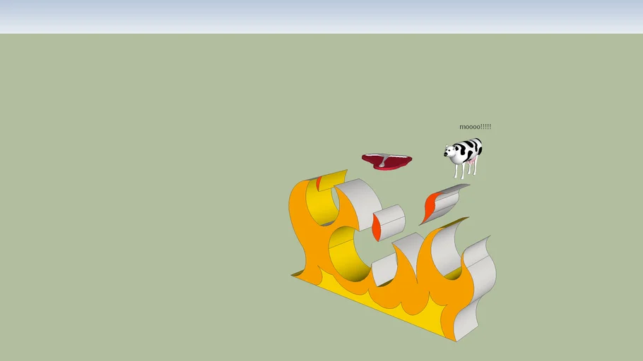 flamin'cow | 3D Warehouse