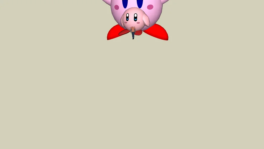 MMMMMMMMMMM Human!,MMMMMMMMM Kirby?????? | 3D Warehouse