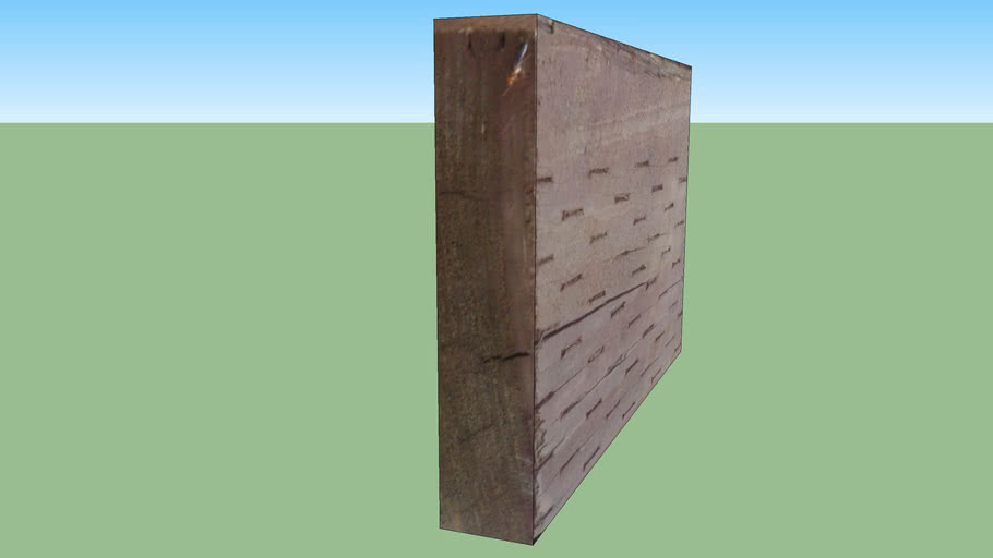 2x8 Pressure Treated Wood | 3D Warehouse
