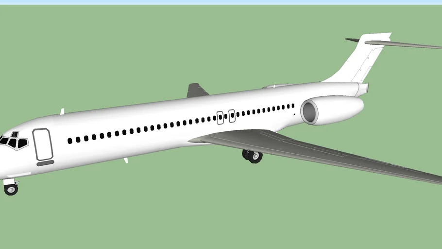 Template - Boeing 717-200 | 3D Warehouse