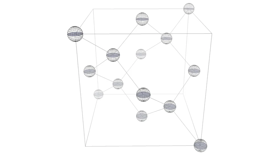 Diamond unit cell | 3D Warehouse
